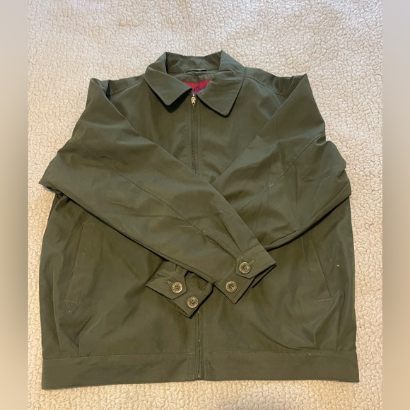 Jackets & Coats | Mens Olive Green Zip Up Jacket | Poshmark